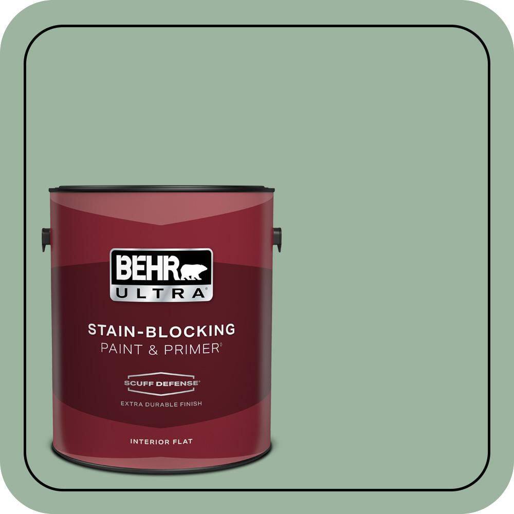 BEHR ULTRA 1 gal. #S410-4 Copper Patina Extra Durable Flat Interior ...