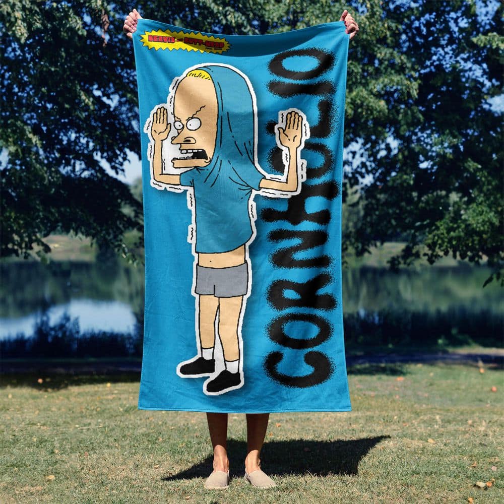 THE NORTHWEST GROUP Beavis & Butthead Cornholio Microfiber Beach Towel ...