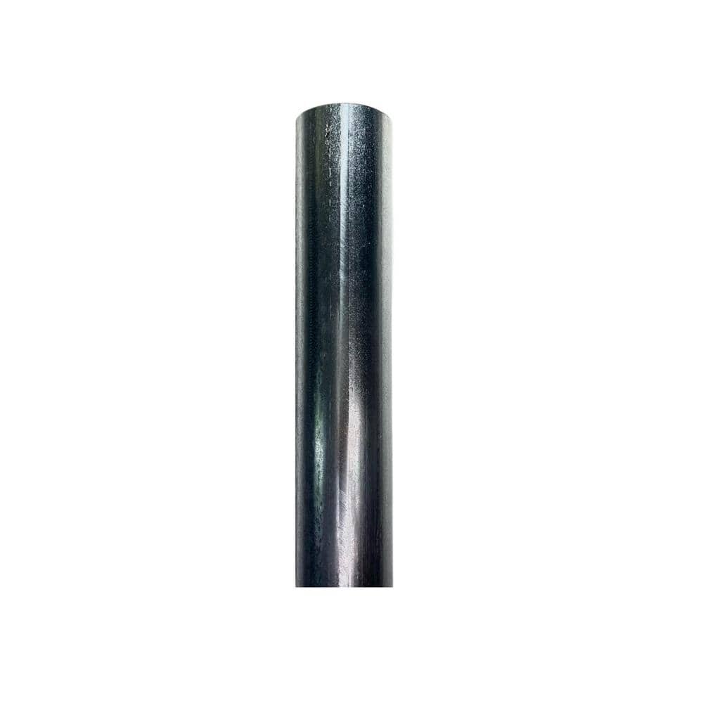 2-3/8 in. x 2-3/8 in. x 12 ft. 15-Gauge Galvanized Metal Fence Post ...