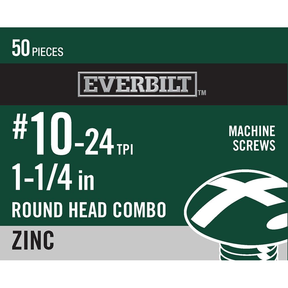 Everbilt 10 24 X 1 1 4 In Phillips Slotted Round Head Machine Screws everbilt-10-24-x-1-1-4-in-phillips-slotted-round-head-machine-screws