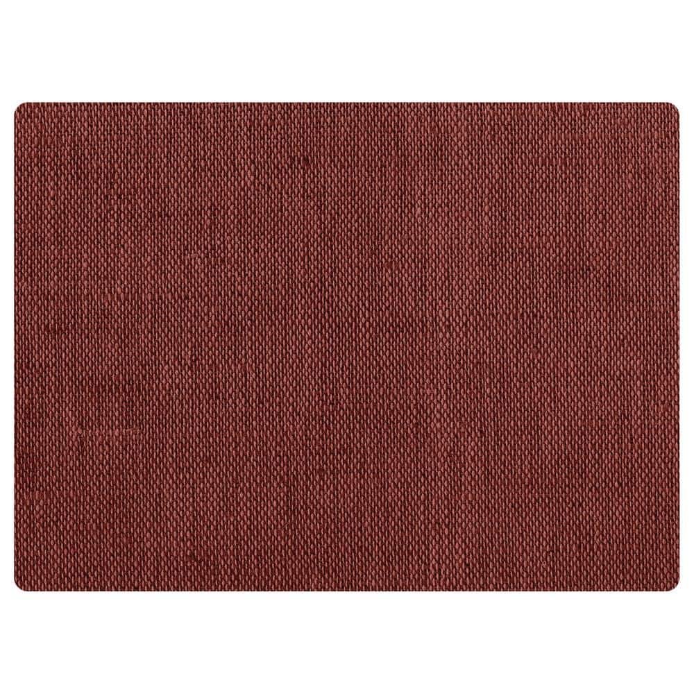 Bungalow Flooring Barbury Weave Copper 35 in. x 47 in. 9 to 5 Desk ...