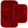 Garland Rug Finest Luxury Chili Pepper Red 21 in. x 34 in. Washable ...