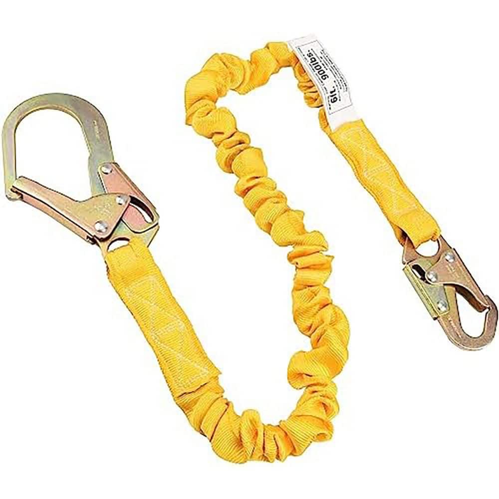 KIWDZFU 6 ft. Fall Protection Shock Absorbing Stretchable Safety ...