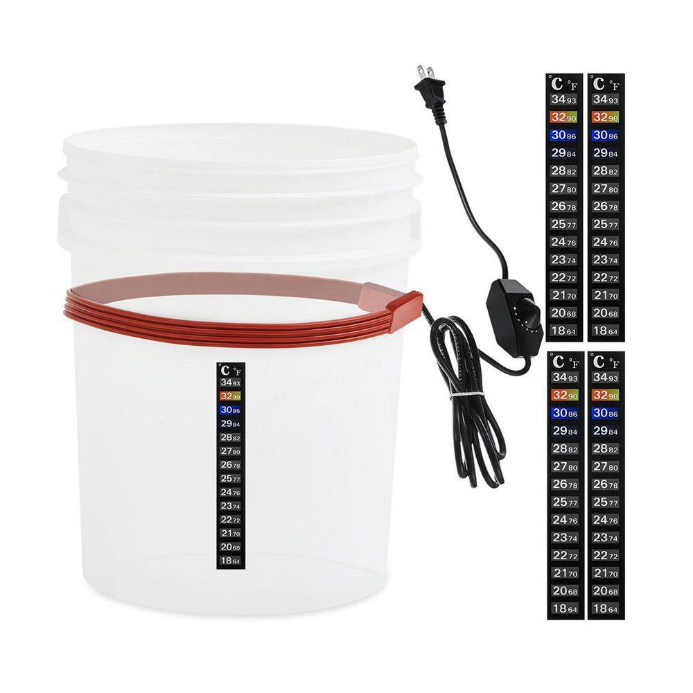JFVKAF Fermentation Heating Belt with Temperature Controller and 5 ...