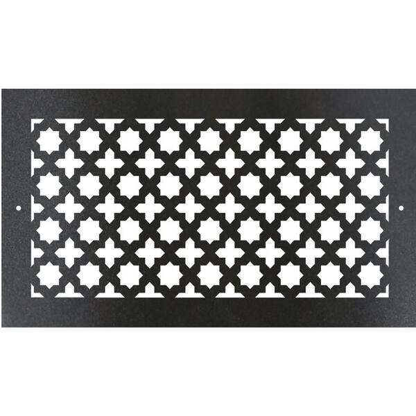 STELLAR Metal Screw-In Floor Register. Duct Opening 6x10 (Overall 8x12 ...