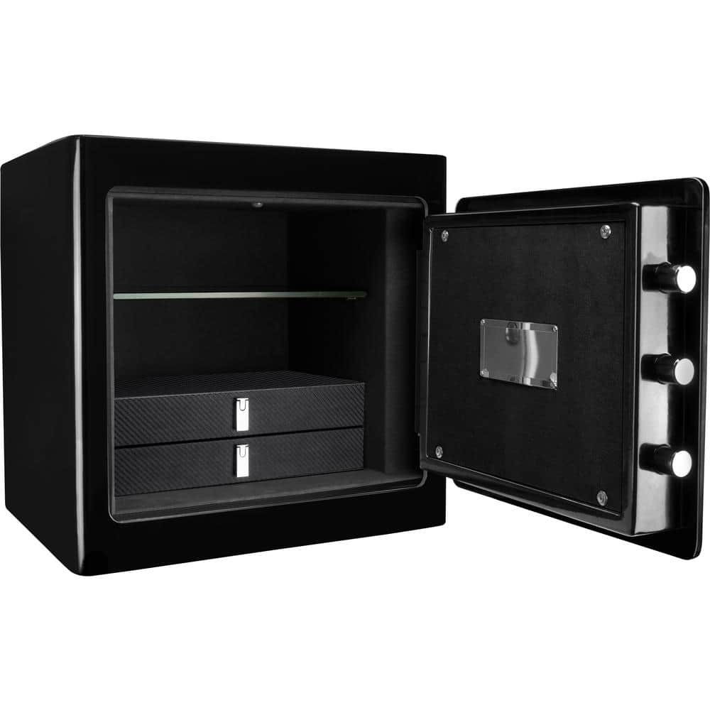 BARSKA Black Fireproof Keypad Jewelry Safe Black Interior AX13106 - The ...