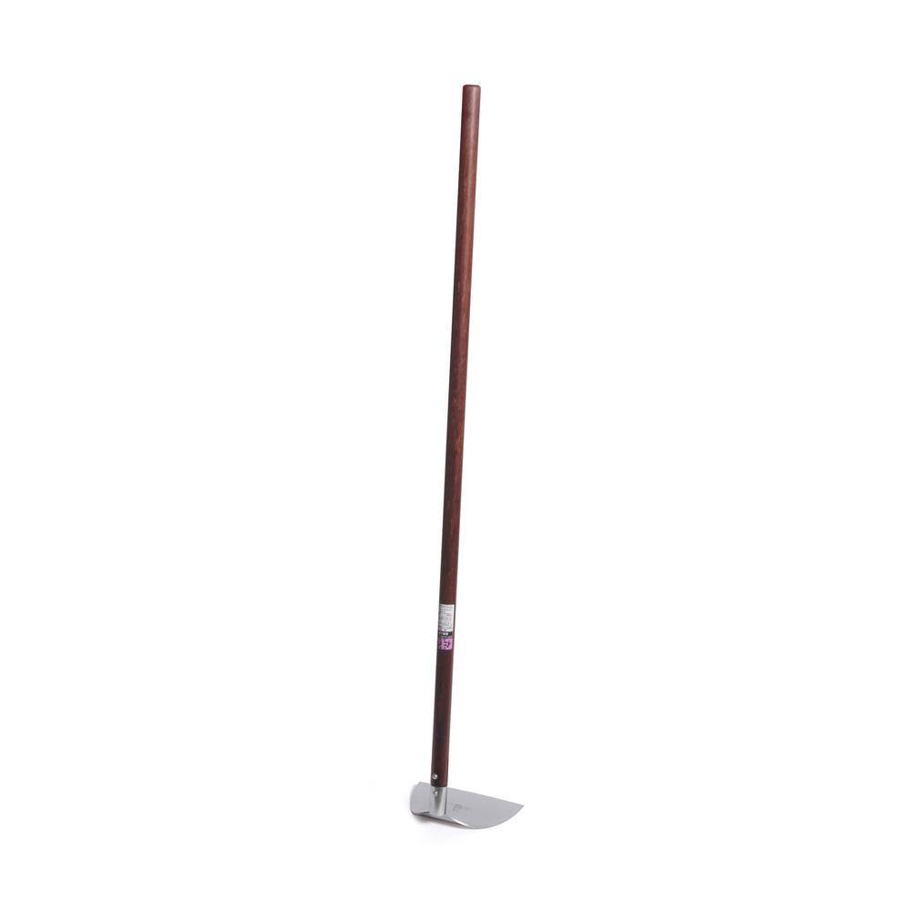 Nisaku 8 in. Blade Stainless Steel Half Moon Rake NJP210 - The Home Depot