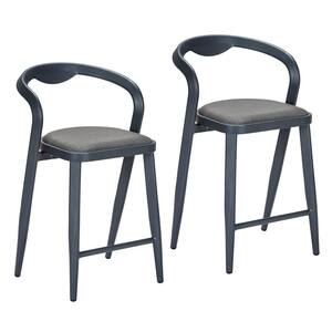 Misopily Natural Style Stackable Handcrafted Wicker Outdoor Bar Stool ...