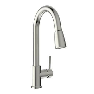 KEENEY Belanger 2-Handle Standard Kitchen Faucet in Polished Chrome 3065W