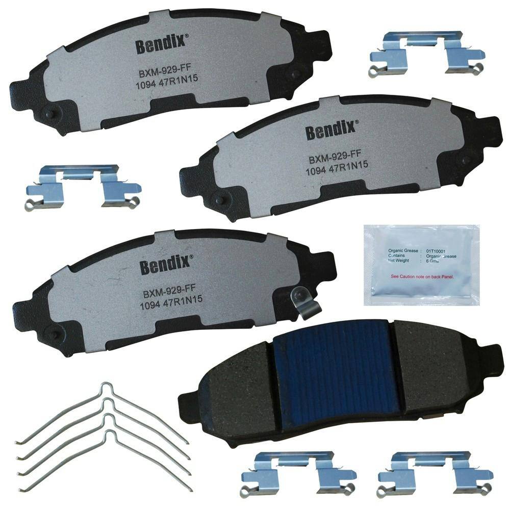 Bendix Fleet Metlok Disc Brake Pad Set MKD1094FM - The Home Depot
