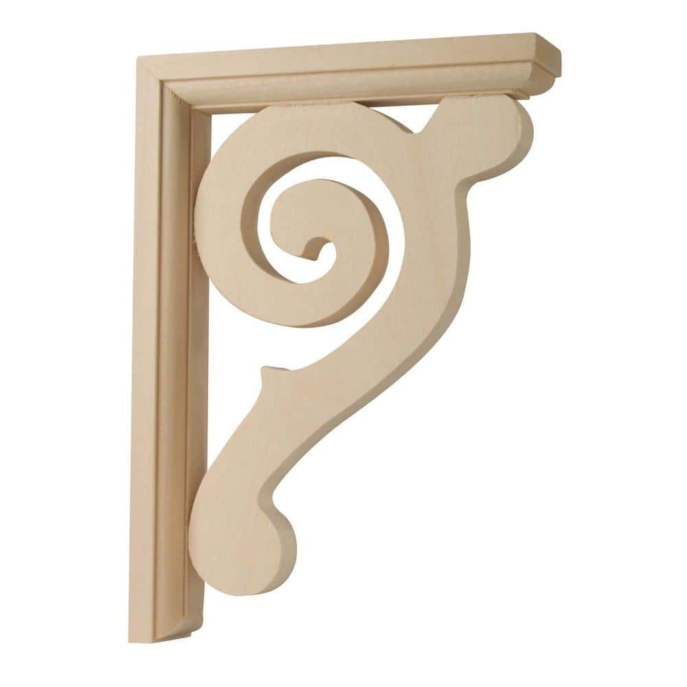 Reviews for Waddell Decorative Scroll Brackets Set of 2 - 1.5 in. x 8.5 ...
