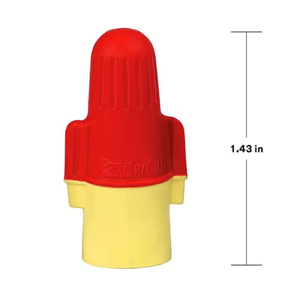 3m Tan Red Wire Nuts Nut Size Chart 3M Performance Plus Wire Connector ...