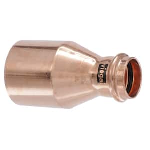 Viega ProPress 2 in. x 2 in. Press Copper Coupling with Stop 78072 ...