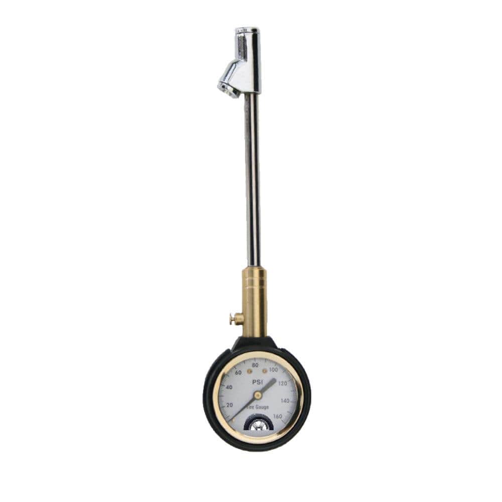 Minder Tire Pressure Gauge with 9 in. Stem TM22288VP - The Home Depot