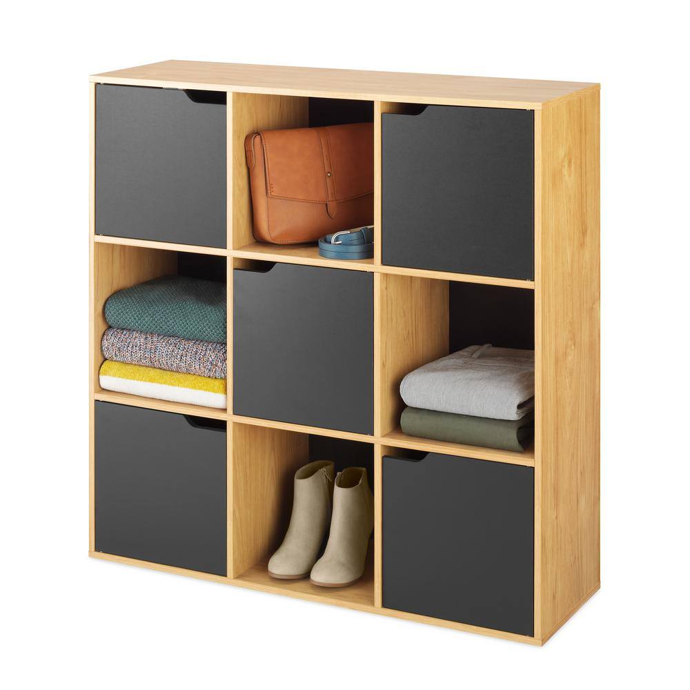 Whitmor Cube Storage Organizer 35.4 in. x 35.1 in. x 11.5 in. Honey ...