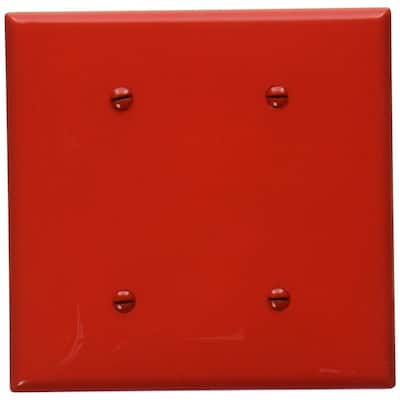 2-Gang - Blank Wall Plates - Wall Plates - The Home Depot