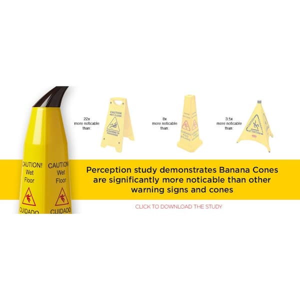Caution Wet Floor Cone