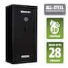 STACK-ON Siege 28-Gun Fireproof with Electronic Lock Gun Safe, Black ...