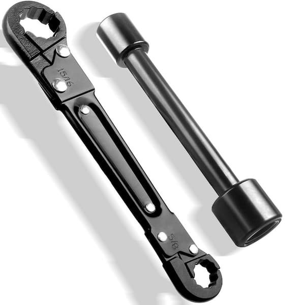 Helhom Plumbing Tools, Angle Stop Wrench Kit, Professional Plumbing ...