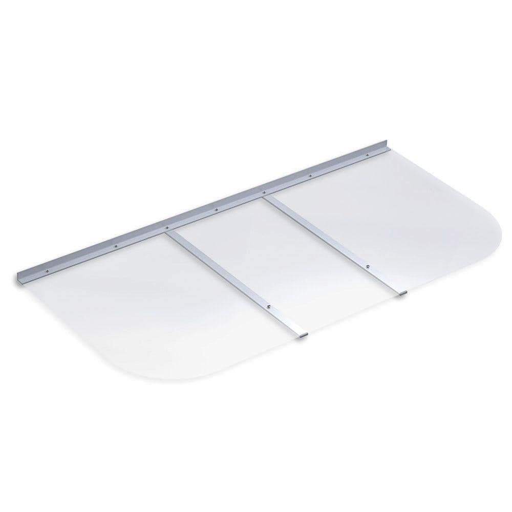 Ultra Protect 53 in. x 25 in. Rectangular Clear Polycarbonate Window ...