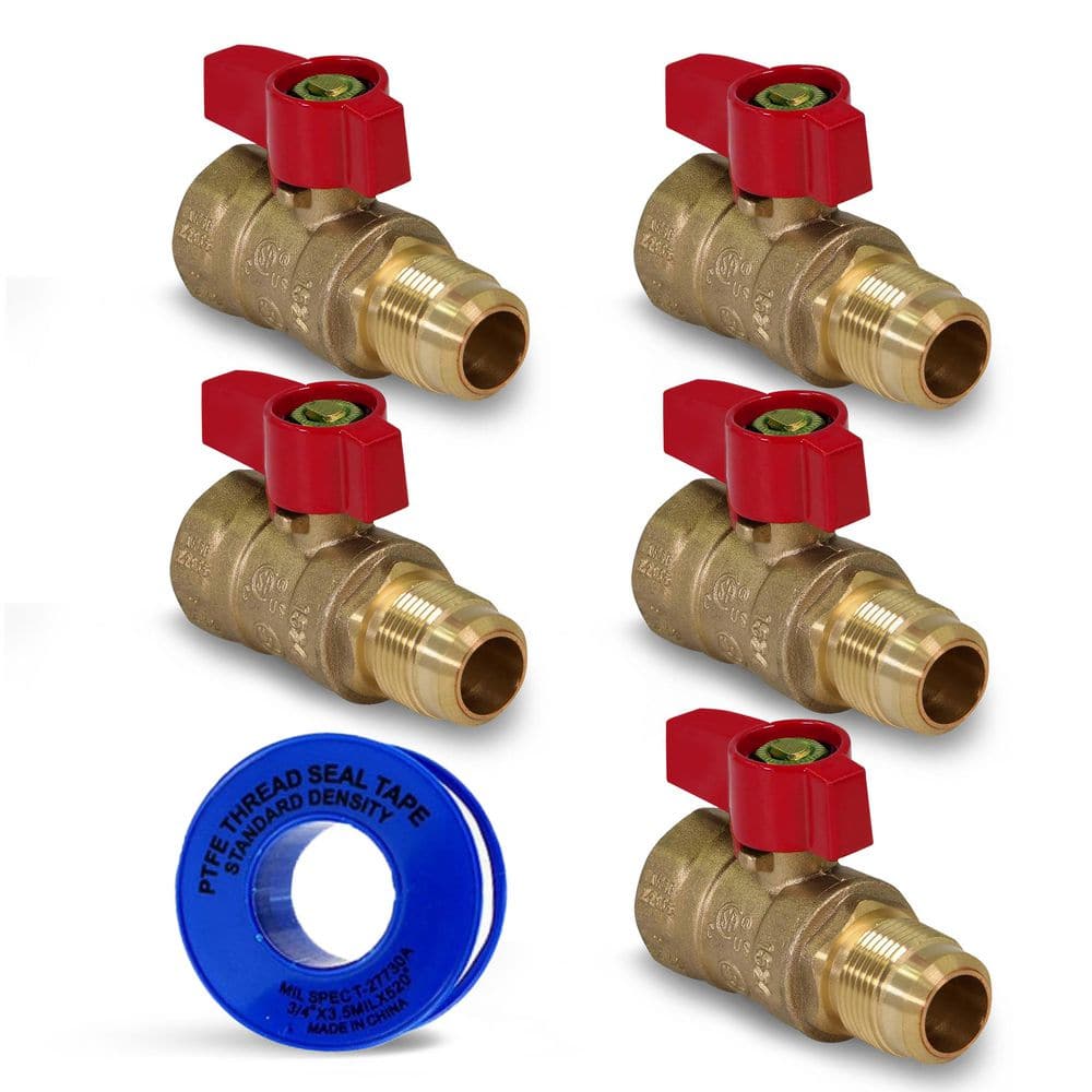 CMI inc 5/8 in. Flare (15/16 THD) x 3/4 in. Female Iron Pipe Threaded ...