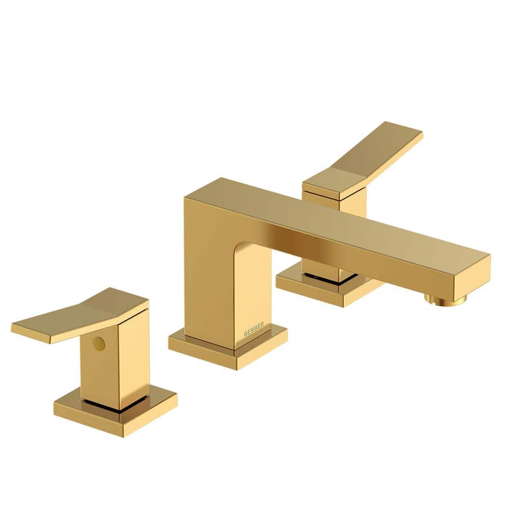 Gerber Avian 8 in. Widespread 2-Handle Bathroom Faucet with Metal Touch ...