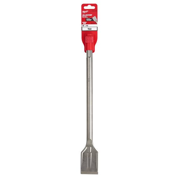 Reviews For Milwaukee 2 In X 15 In Sds Max Sledge Steel Tile Chisel