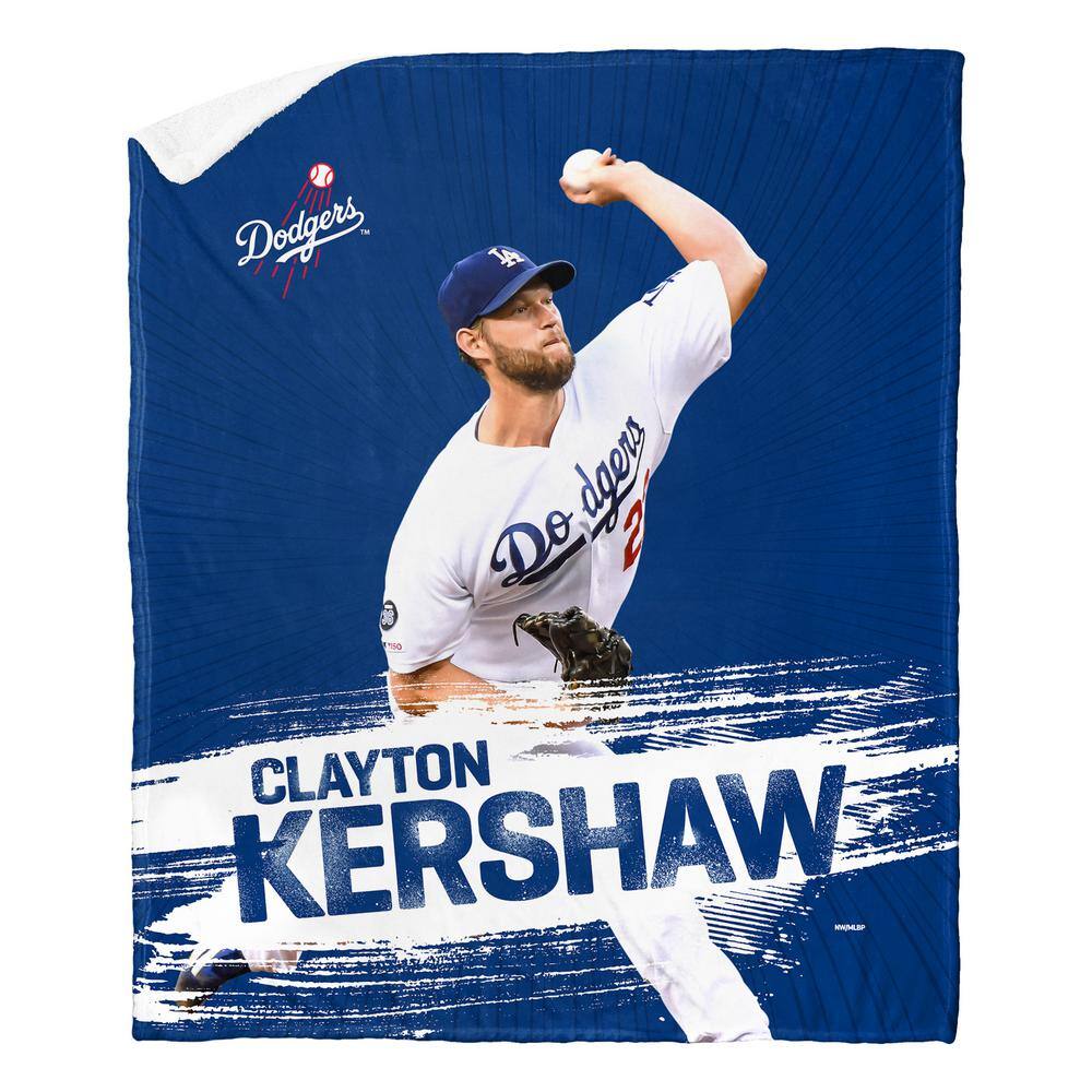 THE NORTHWEST GROUP MLB Dodgers Clayton Kershaw Silk Touch Sherpa ...