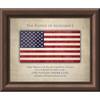Patriotic "Pledge of Allegiance" By Carpentree Framed Art 24633 - The ...