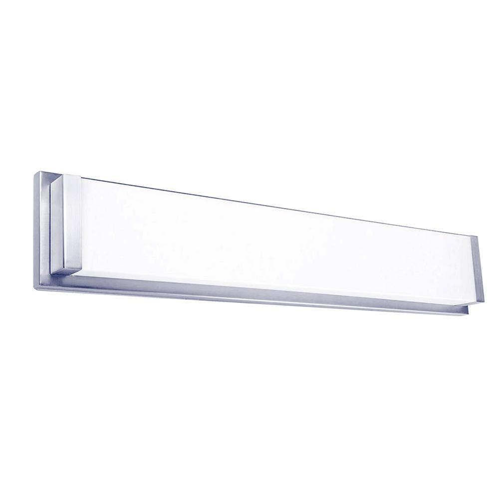 WAC LIMITED Metro 37 in. 3000K Chrome ENERGY STAR LED Vanity Light Bar ...
