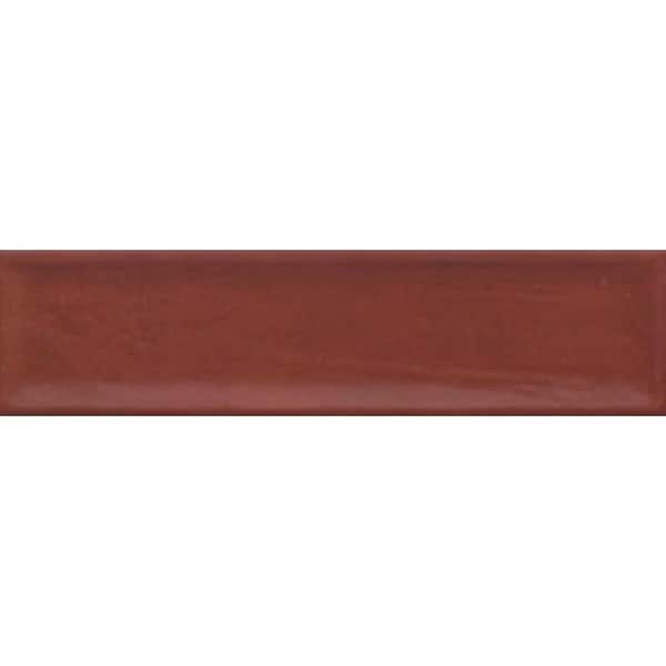 EMSER TILE Raku Ruby 3 in. x 12 in. Matte Ceramic Wall Tile (6.3 sq. ft ...