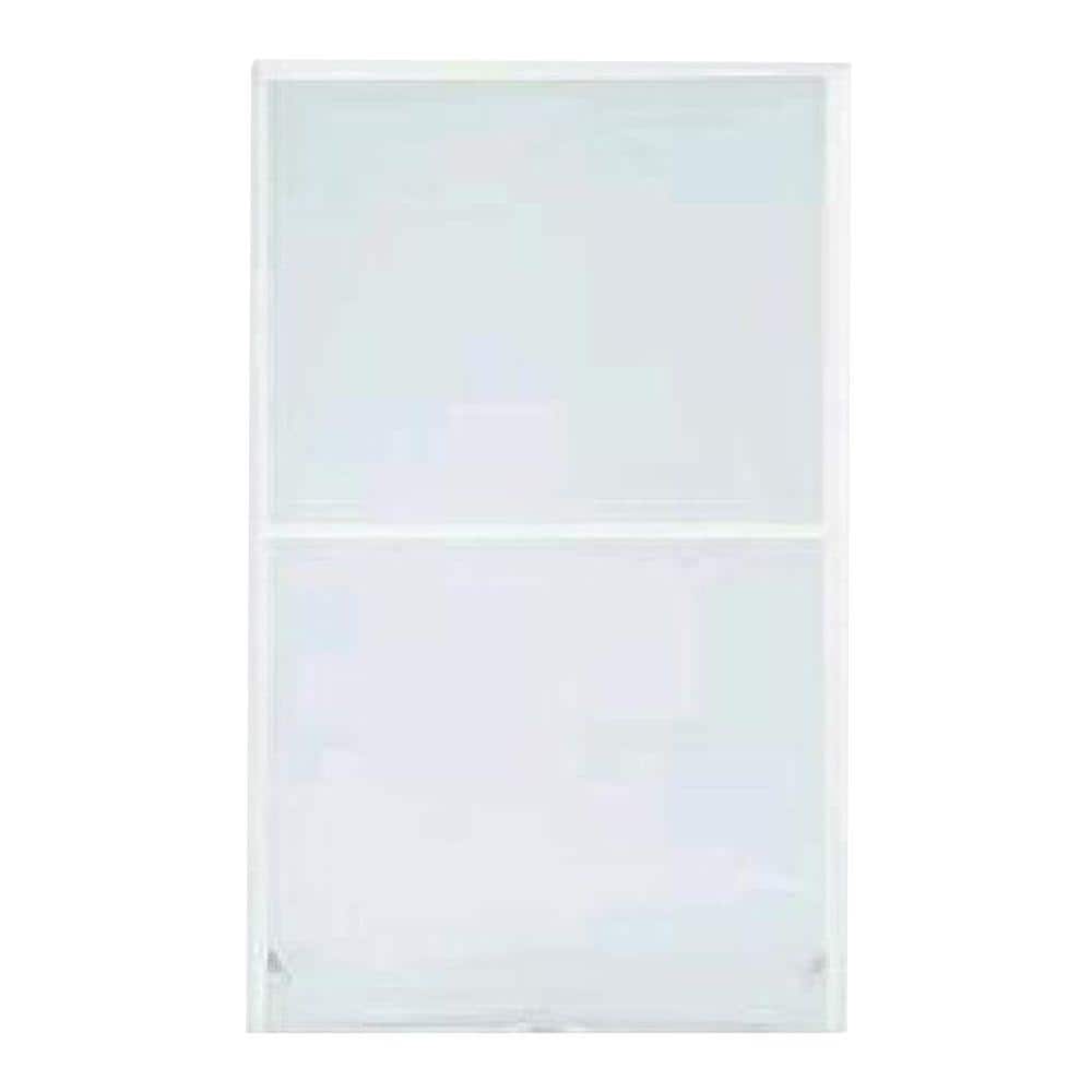 Air Master Windows and Doors S-9 24 in. x 20-1/8 in. White Aluminum ...