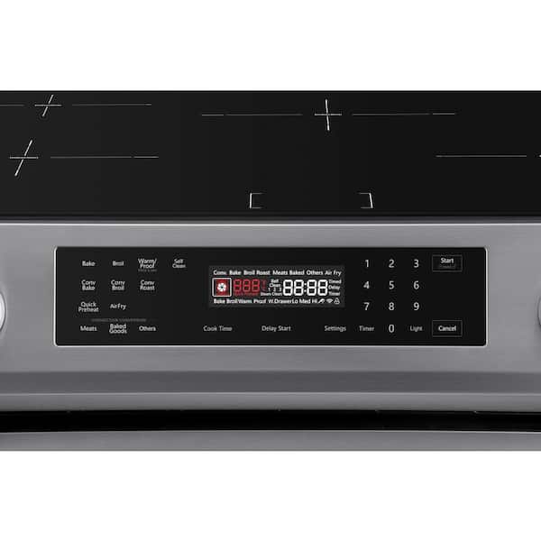 KENMORE 5.6 cu. ft. 4-Elements Front-Control Induction Range in ...