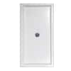 Hydro Systems 72 in. x 36 in. Single Threshold Shower Base in White ...