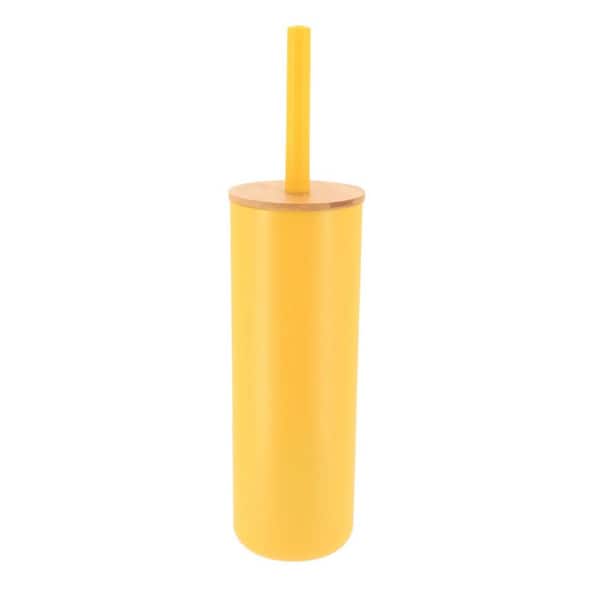 EVIDECO French home goods Yellow Toilet Brush and Holder Set Padang ...