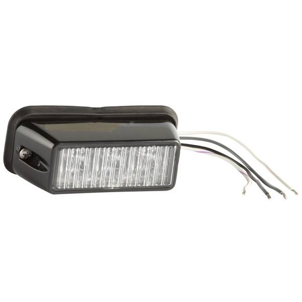 LED Directional Warning Light-White 77461 - The Home Depot