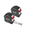 Husky 25 ft. Tape Measure (2-Pack) 90649 - The Home Depot