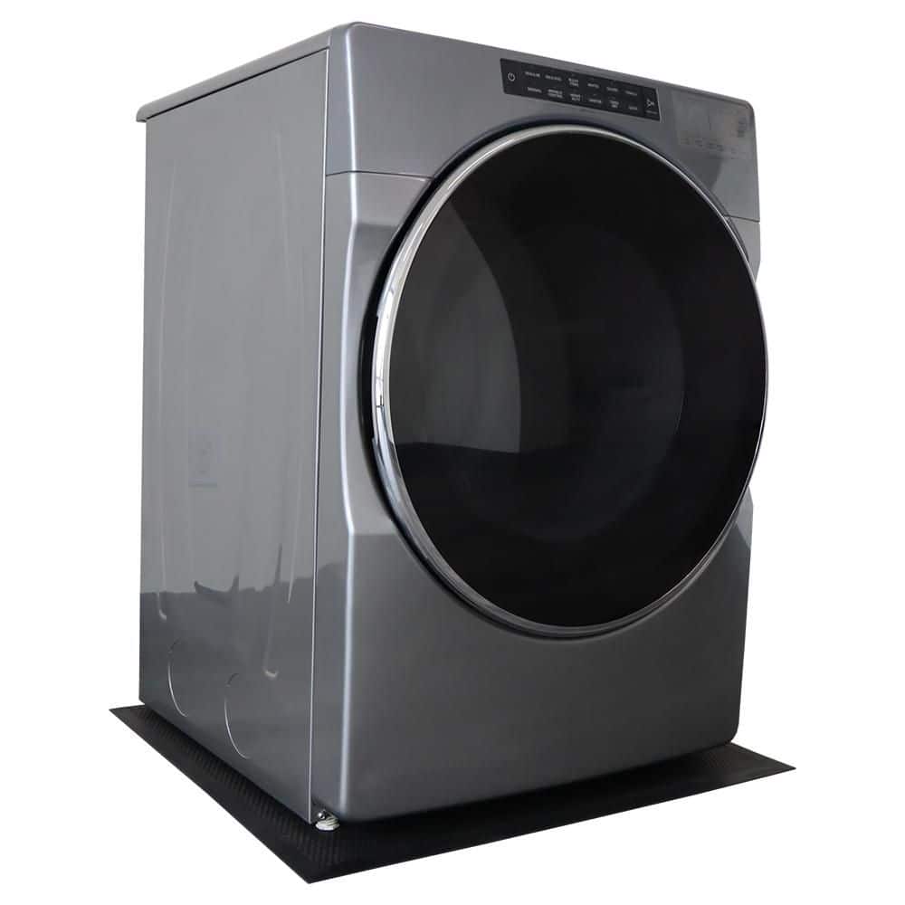 Reviews for Rubber-Cal 29 in. x 32 in. Black Rubber Washer and Dryer ...