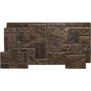 Ekena Millwork Acadia Ledge 49 in. x 1 1/4 in. Willow Peak Stacked ...