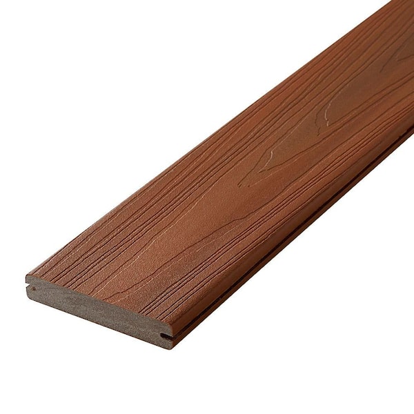 Fiberon Horizon 1 in. x 6 in. x 12 ft. Ipe Grooved Edge Capped ...