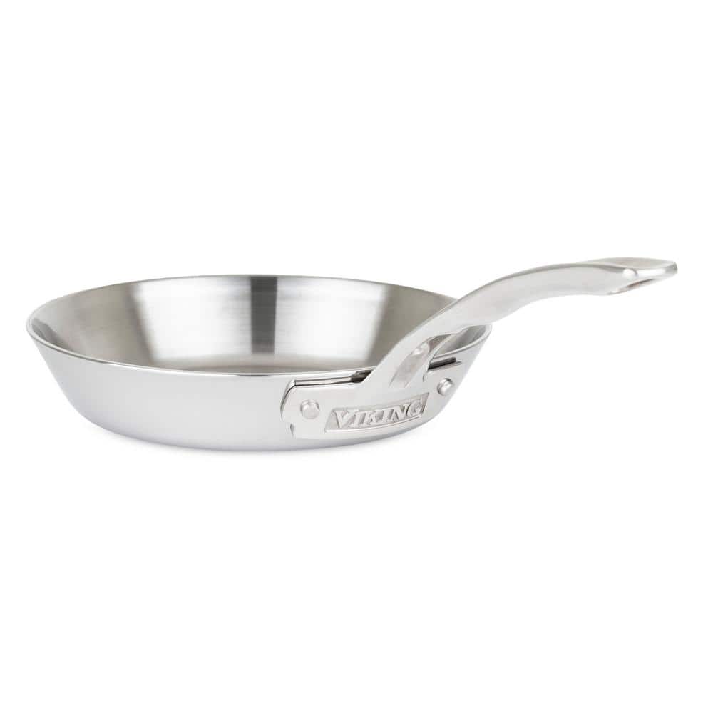 Viking 3-Ply Contemporary 8 in. Stainless Steel Frying Pan 4013-3018 ...