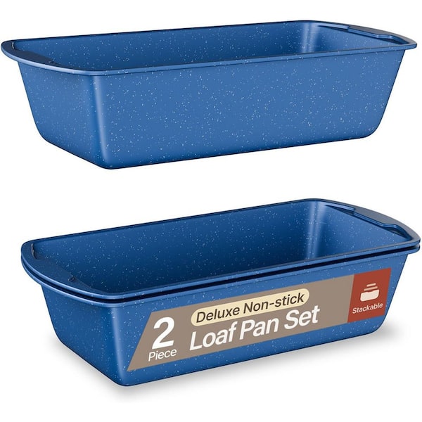 Bakken-Swiss 2-Piece Nonstick Loaf Pan Set, 10.2" & 11" Large Baking ...