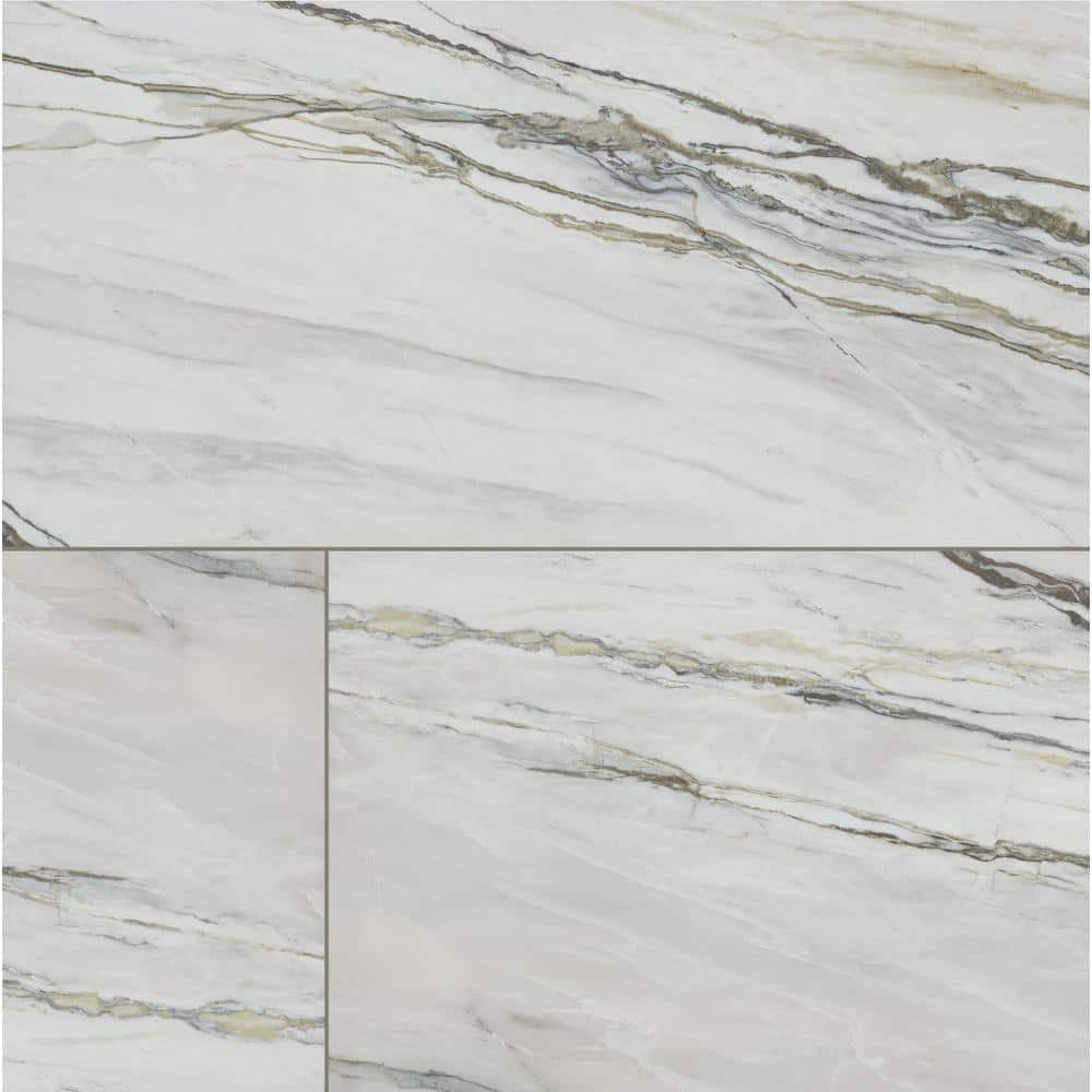 MSI Verde Fantasy 24 in. x 48 in. Polished Porcelain Marble Look Floor ...