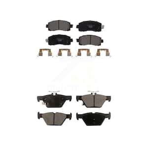 TEC Front Rear Ceramic Brake Pads Kit For Subaru Forester Crosstrek Outback Legacy KTC-100547 ...