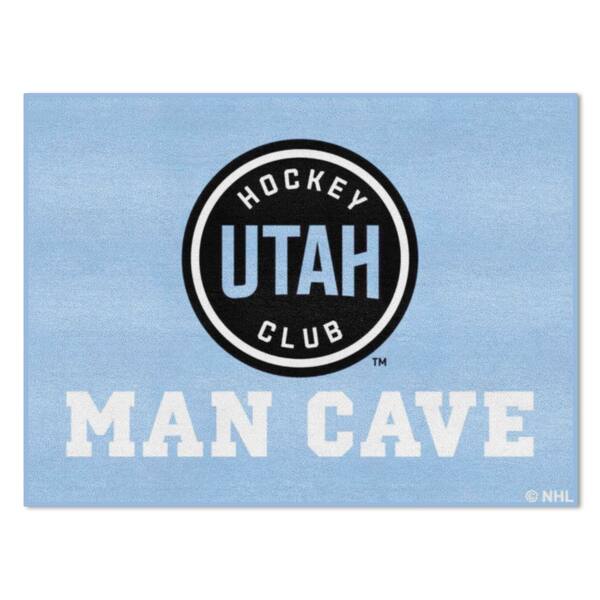 FANMATS NHL-Utah Blue 33.75 in. x 42.5 in. Hockey Club All-Star Area ...