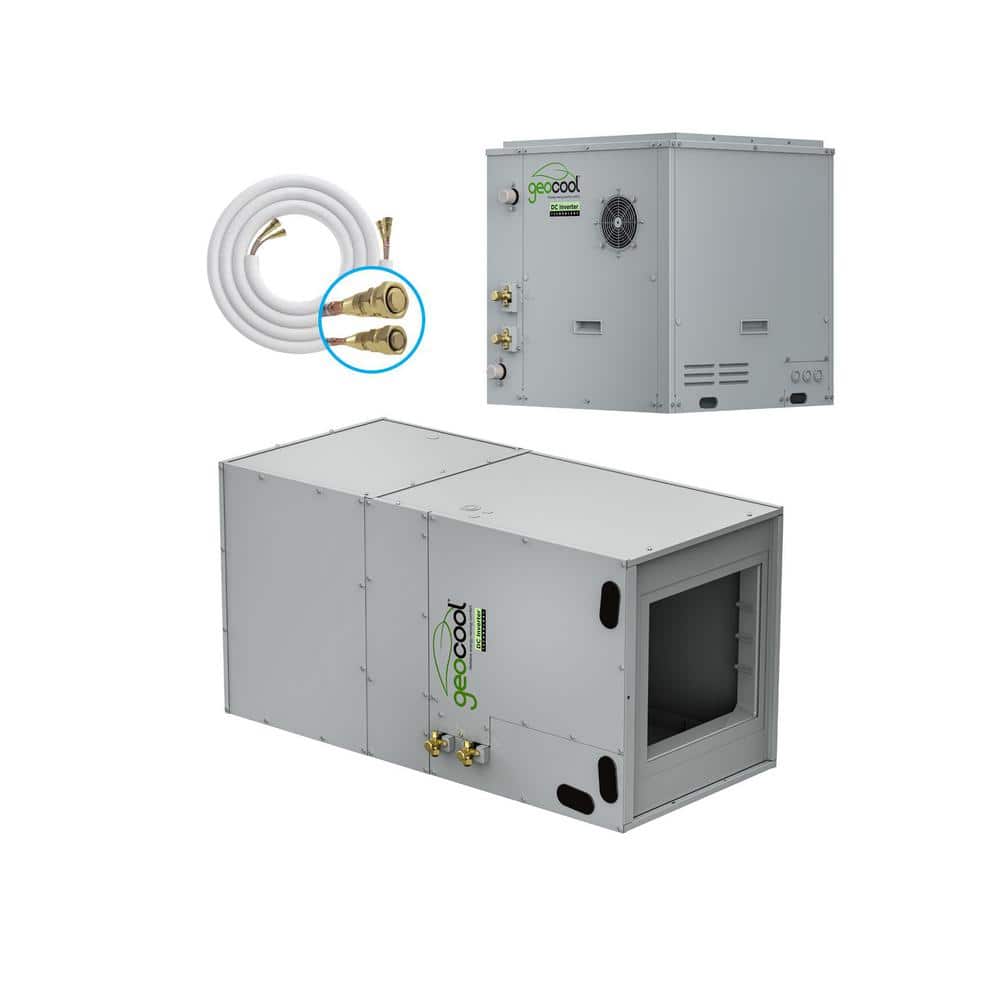 MRCOOL GeoCool Geothermal 60k BTU 5-Ton Horizontal Split Heat Pump ...