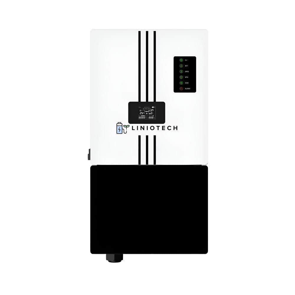 LINIOTECH 15KVA Hybrid Inverter All-in-One solar Inverter 15000-Watt PV ...