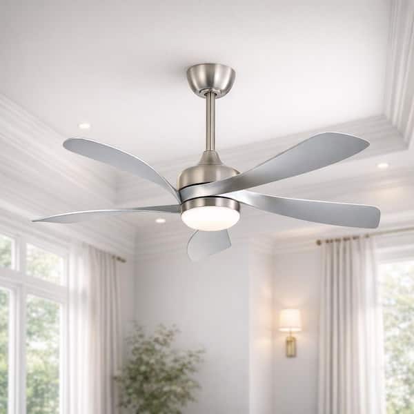 Reviews for MODERN HABITAT 52 in. Indoor Nickel Downrod Propeller ...