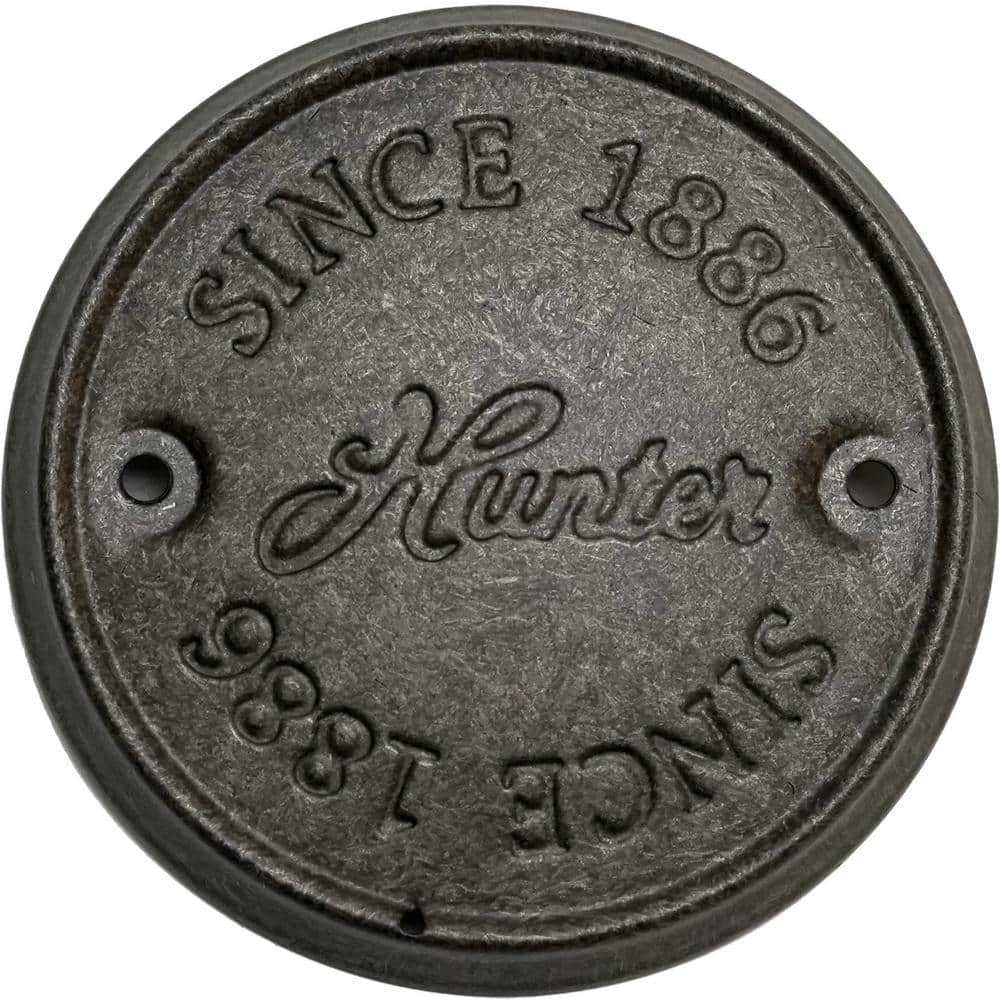 Hunter Provencal Gold Light Cover 99764 - The Home Depot