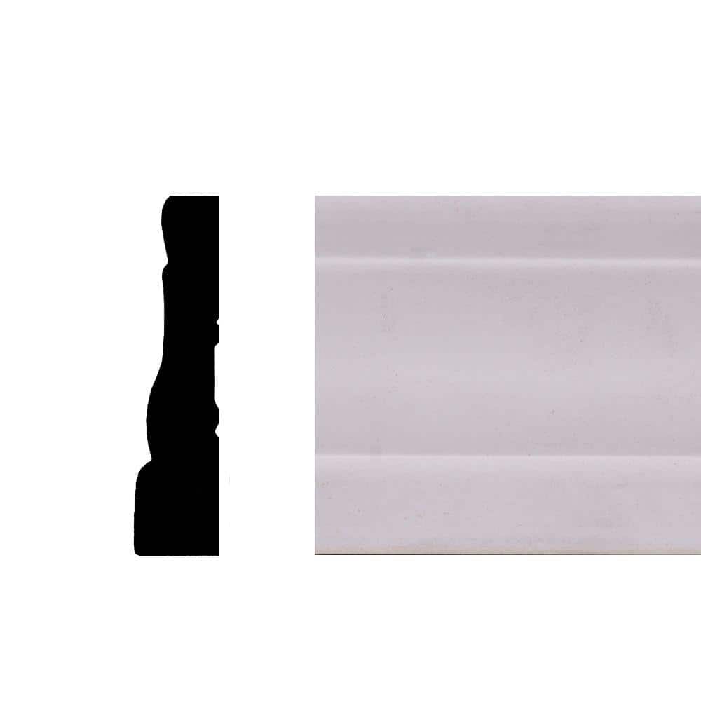 Builders Choice LWM356 9/16 in. x 2-1/4 in. x 168 in. Primed MDF Casing ...
